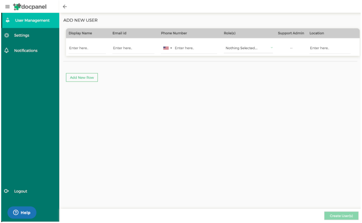 What are the different user roles? – DocPanel